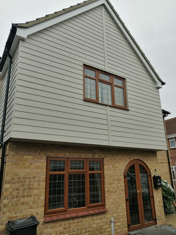 12 windows, 4 doors, UPVC fascia, soffit boards and Hardie plank ...